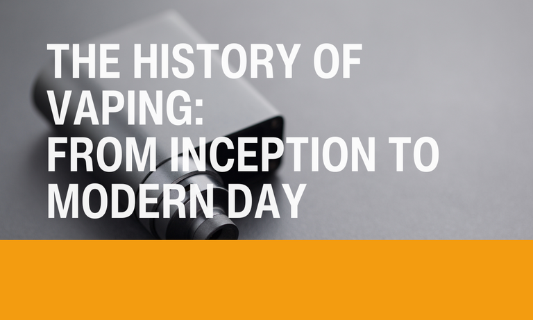 The History of Vaping: From Inception to Modern Day | Make My Vape