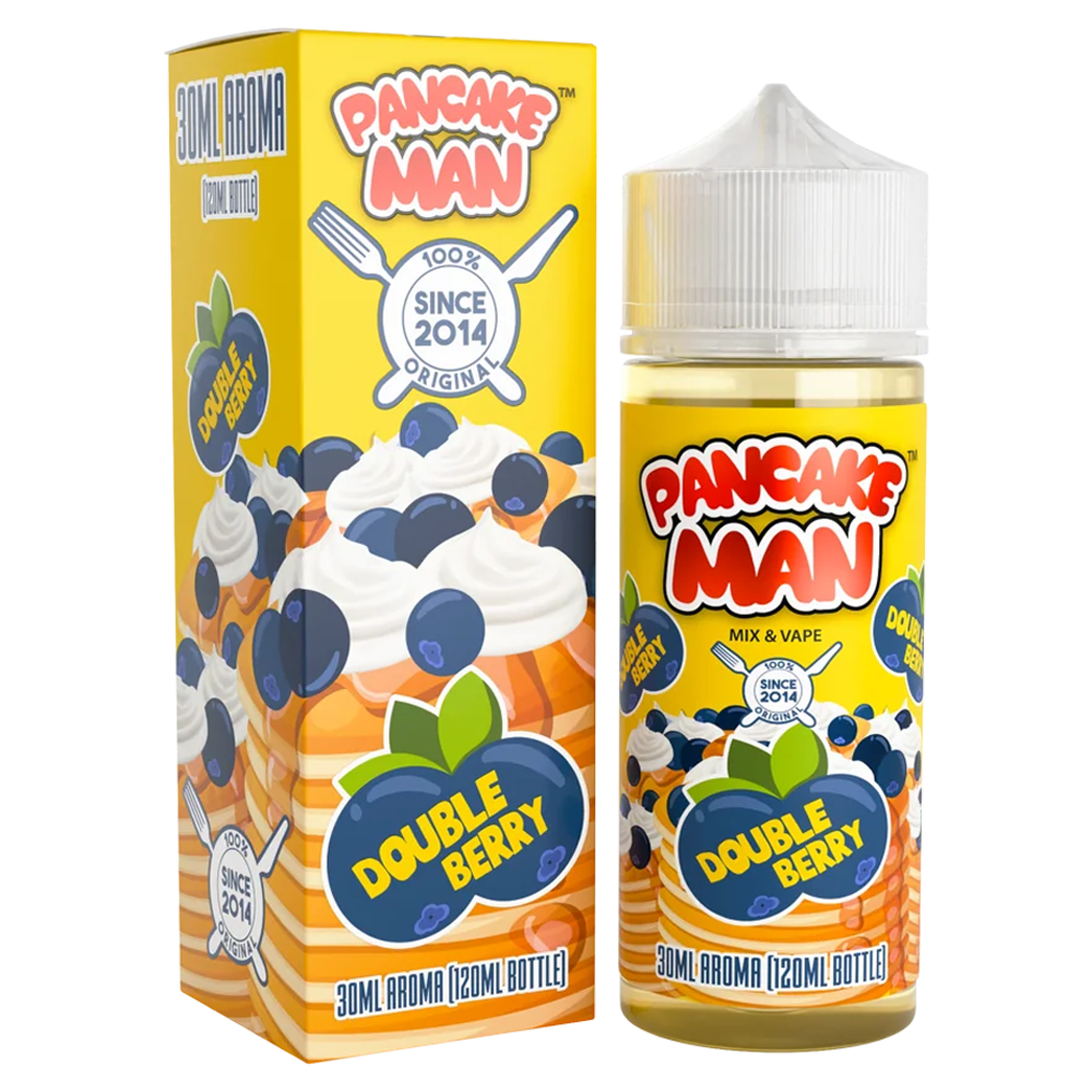 Double Berry 30ml/120ml Longfill - Pancake Man | Make My Vape