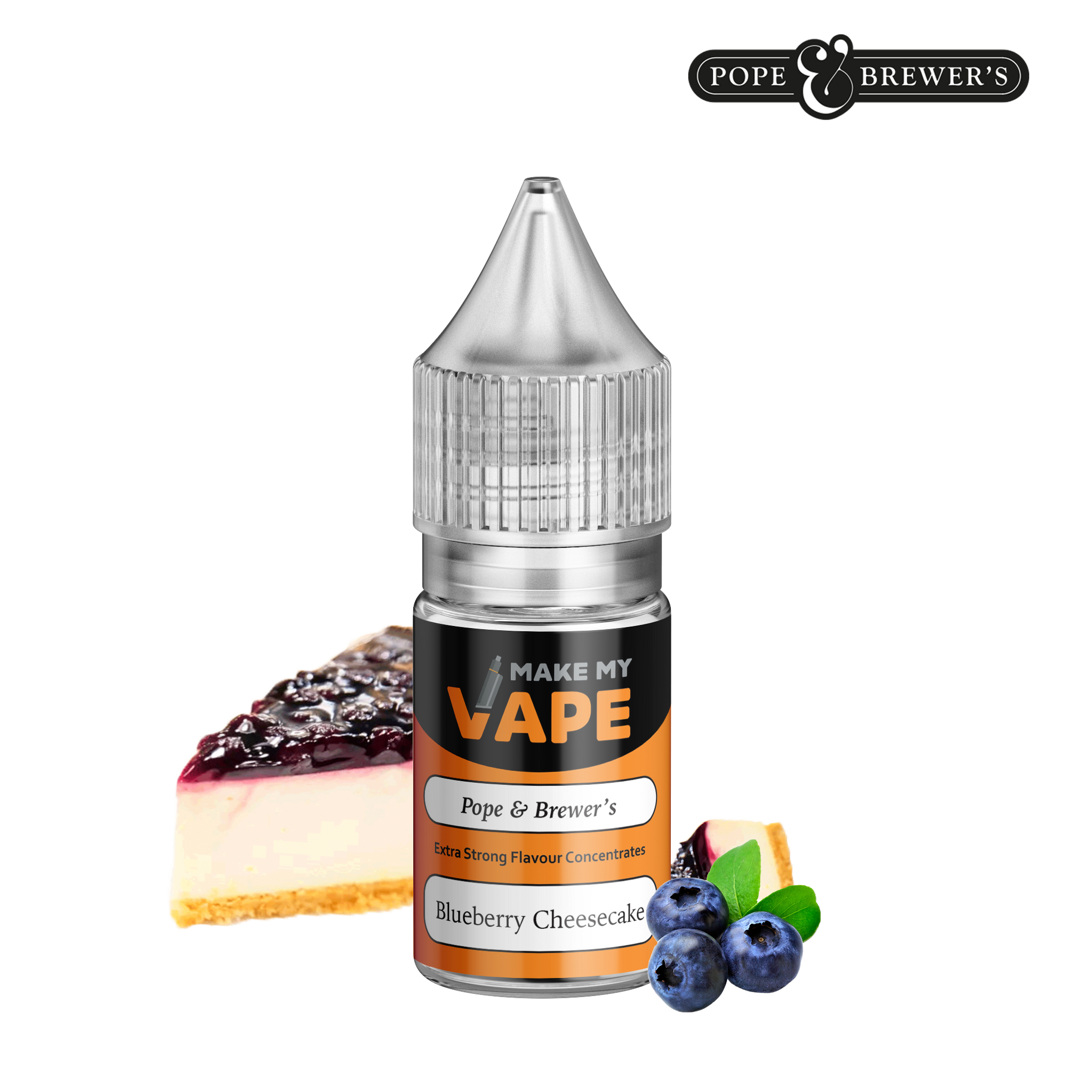 Blueberry Cheesecake - Pope & Brewer's | Make My Vape