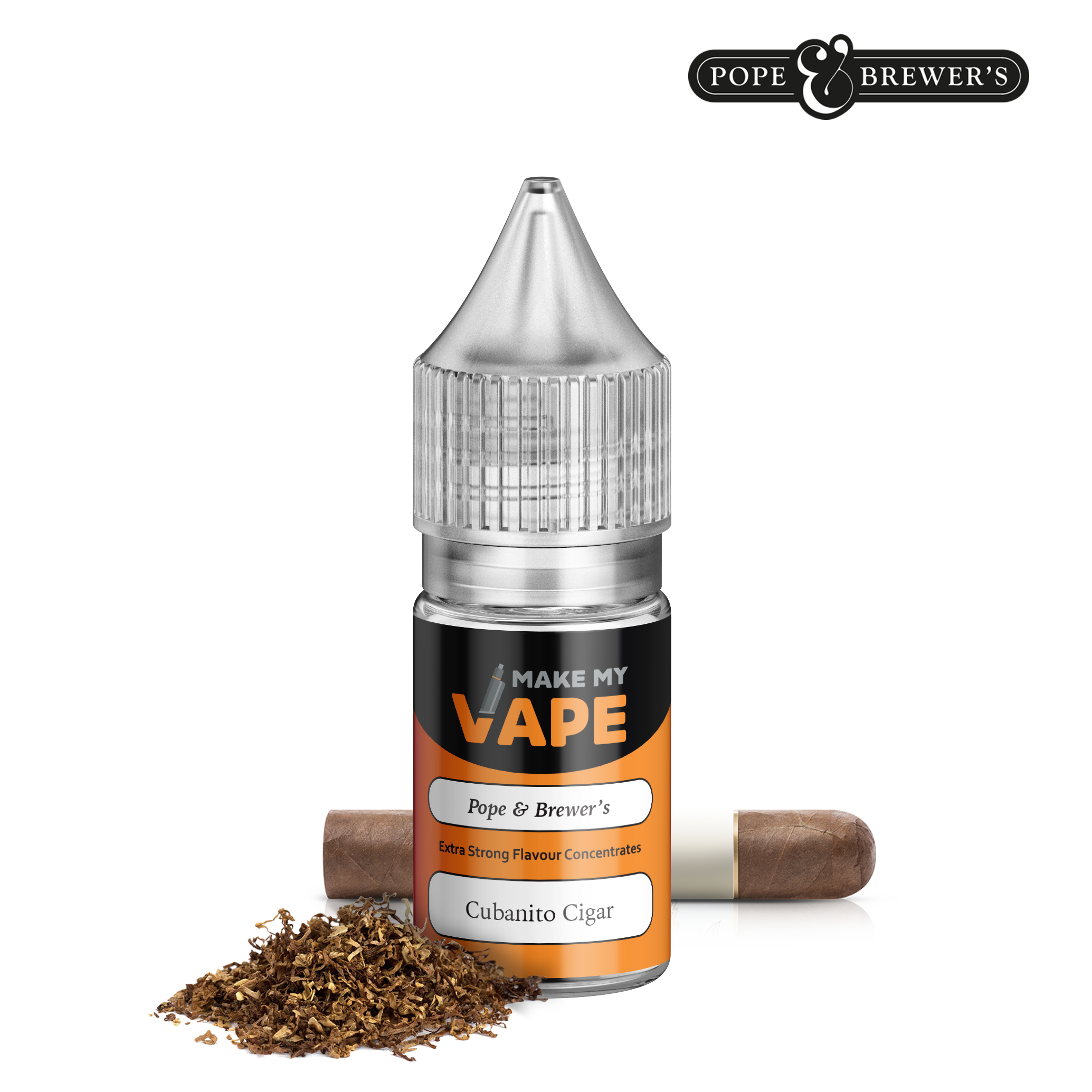 Cubanito Cigar Flavour Concentrate - Pope and Brewers | Make My Vape