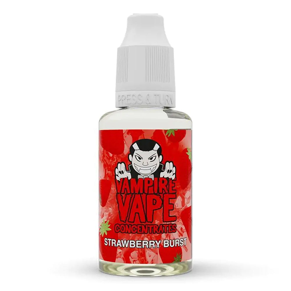 Strawberry Burst - Vampire Vape - Concentrate - 30ml | Make My Vape