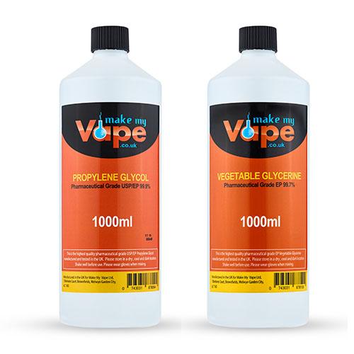 PG and VG Base | Make My Vape