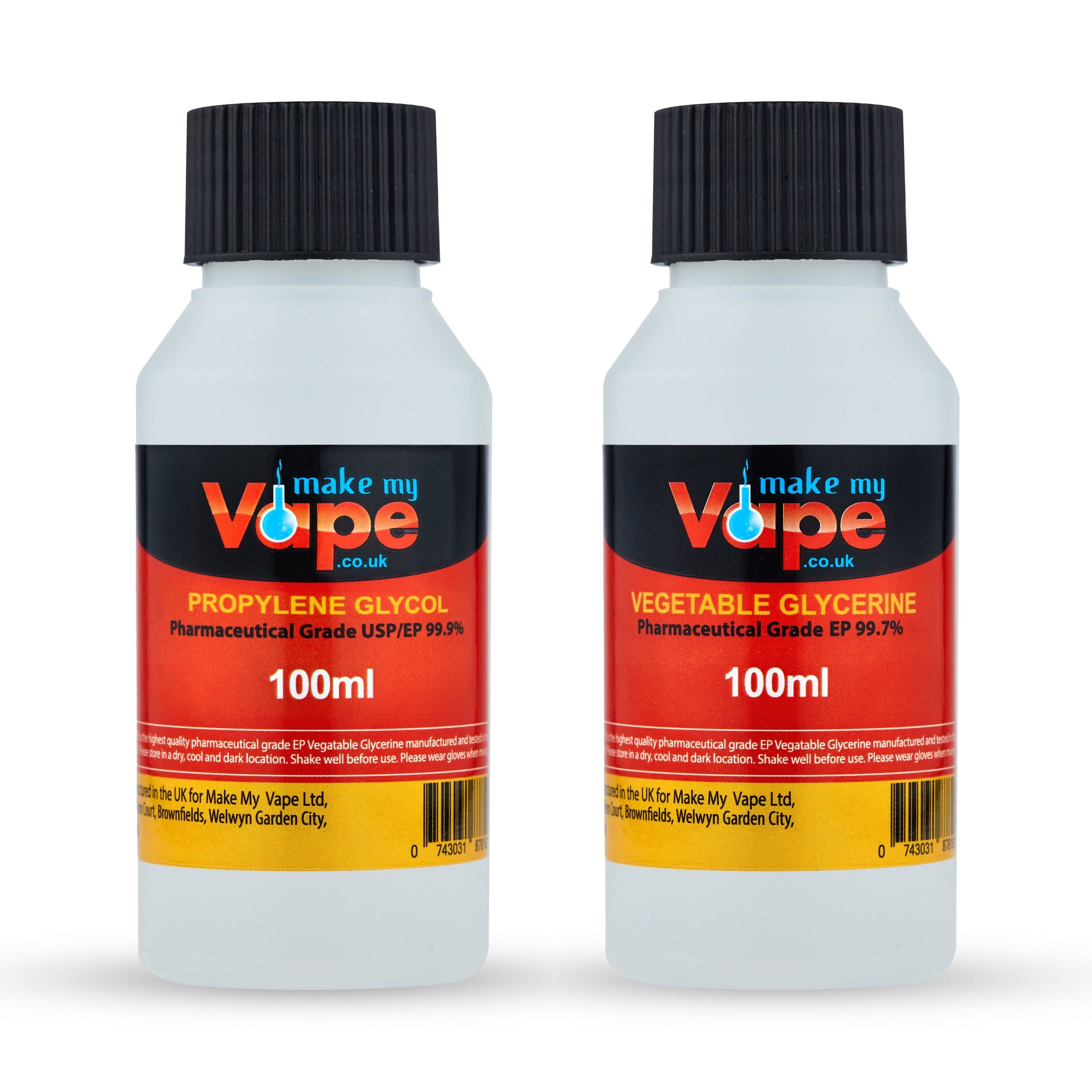 PG and VG Base | Make My Vape